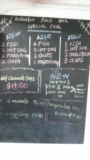 Rolleston food bar store